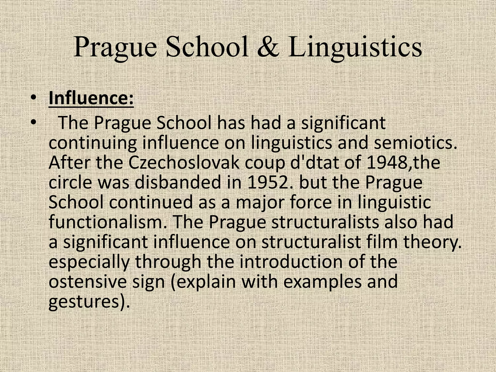 Presentation On Structural Linguistics Pptx