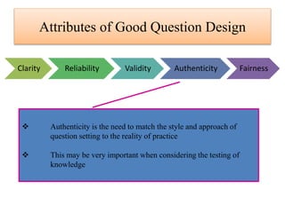 Presentation on structure of question paper | PPTX