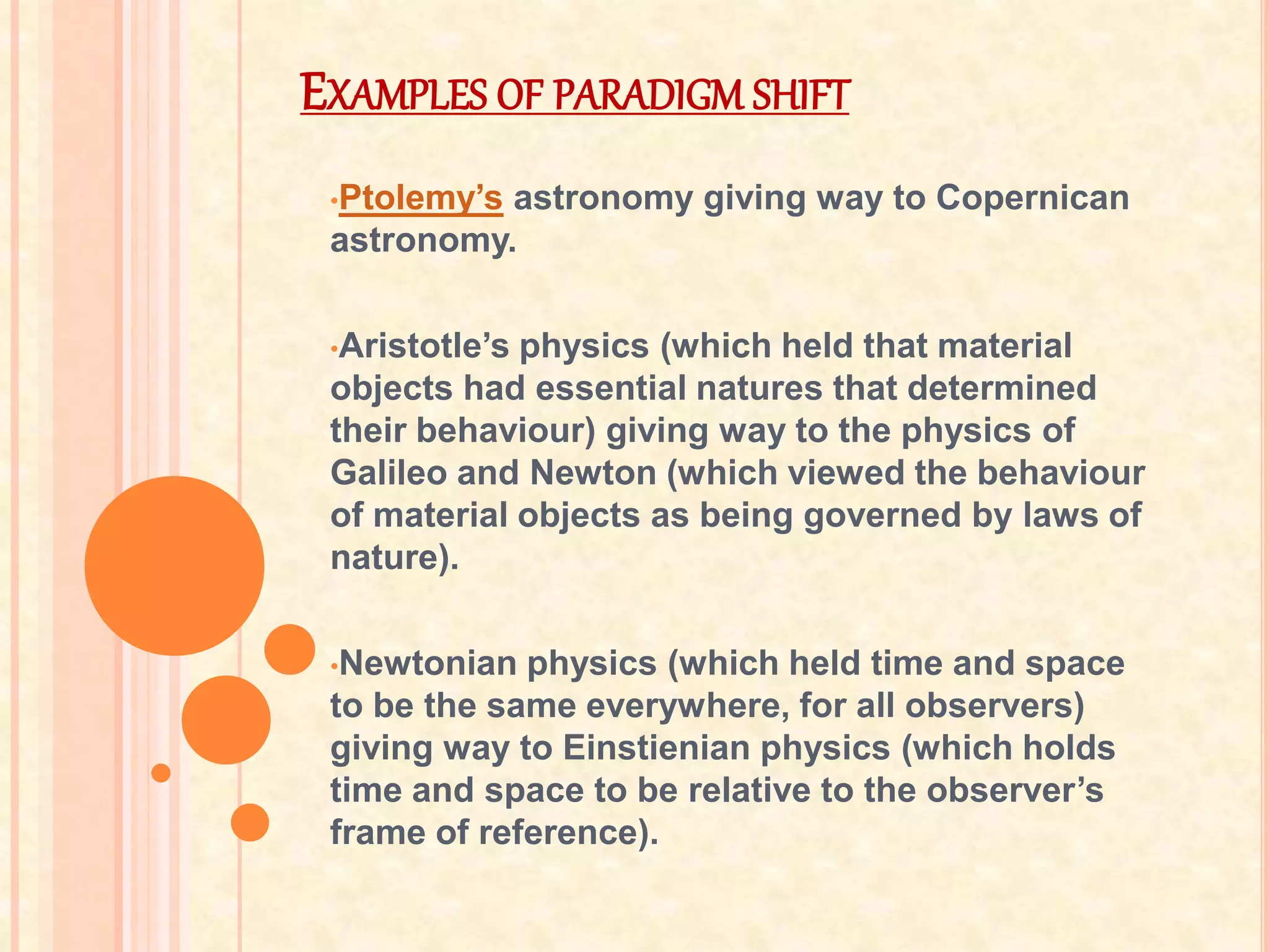 Presentation on structure of scientific revolution | PPTX