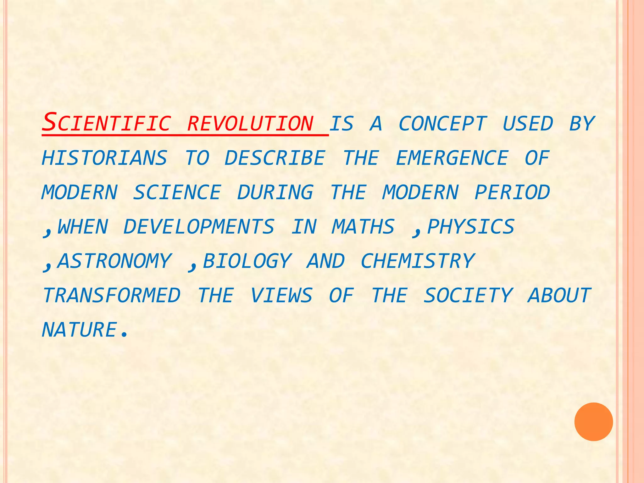 Presentation on structure of scientific revolution | PPTX
