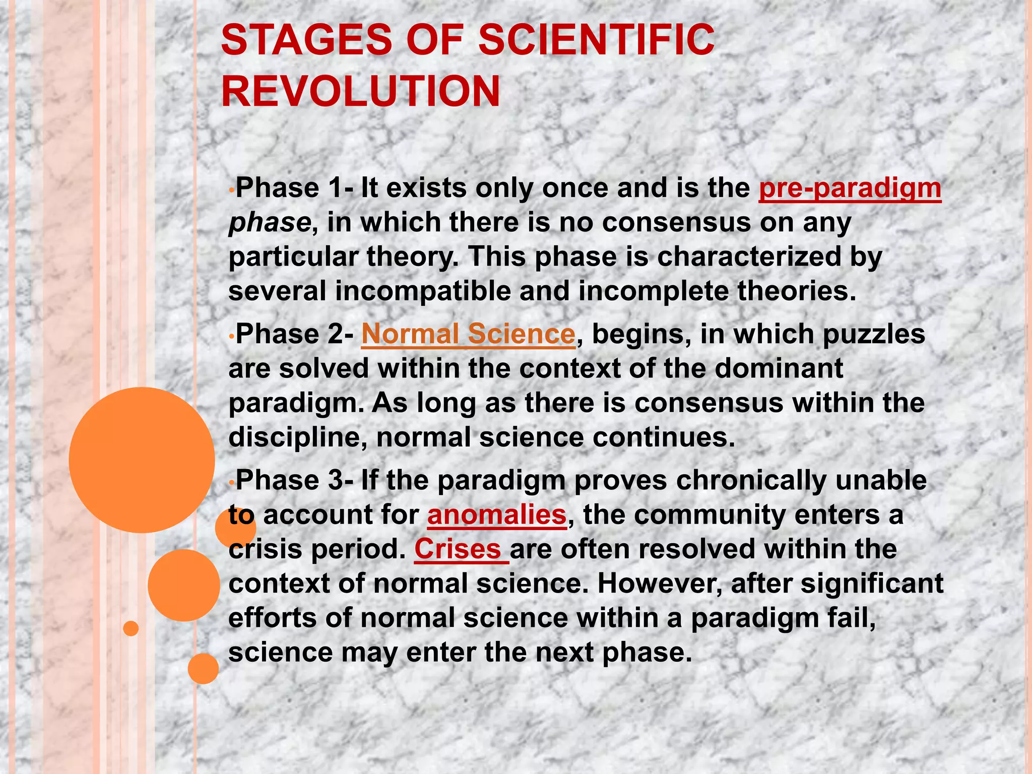 Presentation on structure of scientific revolution | PPTX