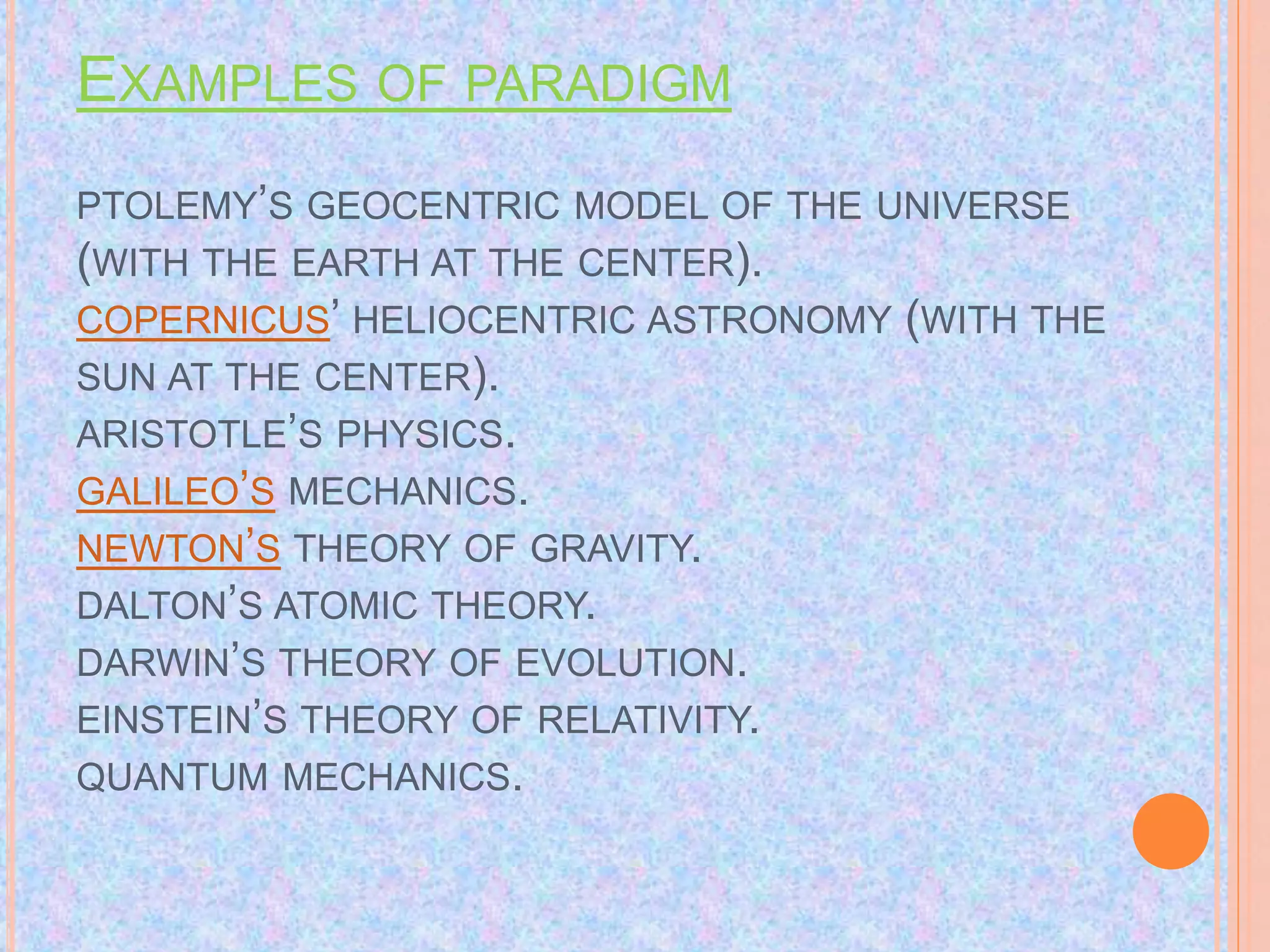Presentation on structure of scientific revolution | PPTX