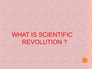 Presentation on structure of scientific revolution | PPTX