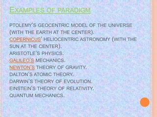 Presentation on structure of scientific revolution | PPTX