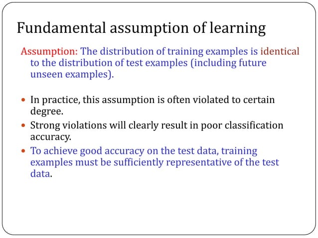 Presentation on supervised learning | PPTX | Web Development | Internet