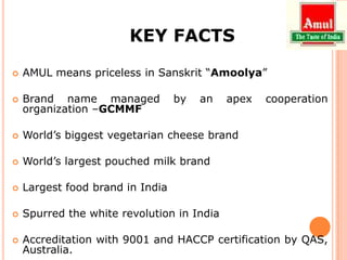 Presentation on Supply Chain Management of AMUL | PPTX