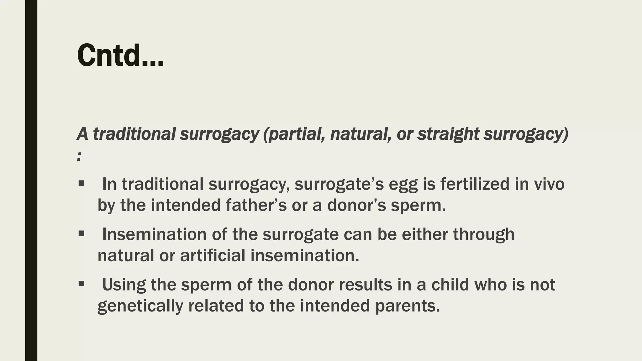 Surrogate mother | PPTX