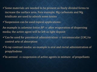 Presentation on Suspension liquid dose.ppt | Pharmaceutical Drugs ...