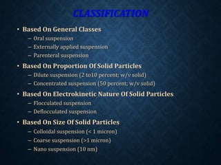 Presentation on Suspension liquid dose.ppt | Pharmaceutical Drugs ...