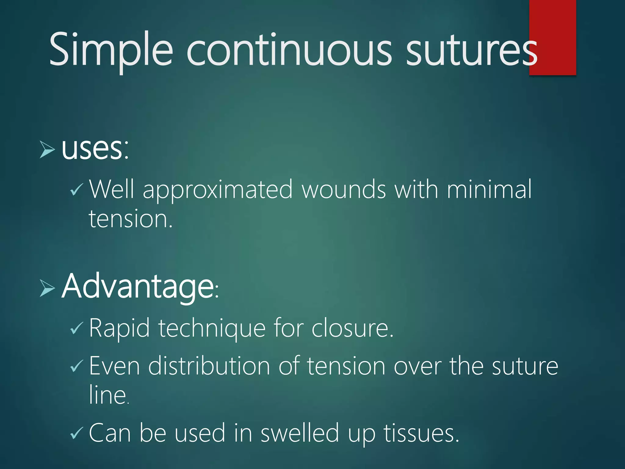 Suture Materials and Suturing Techniques | PPTX