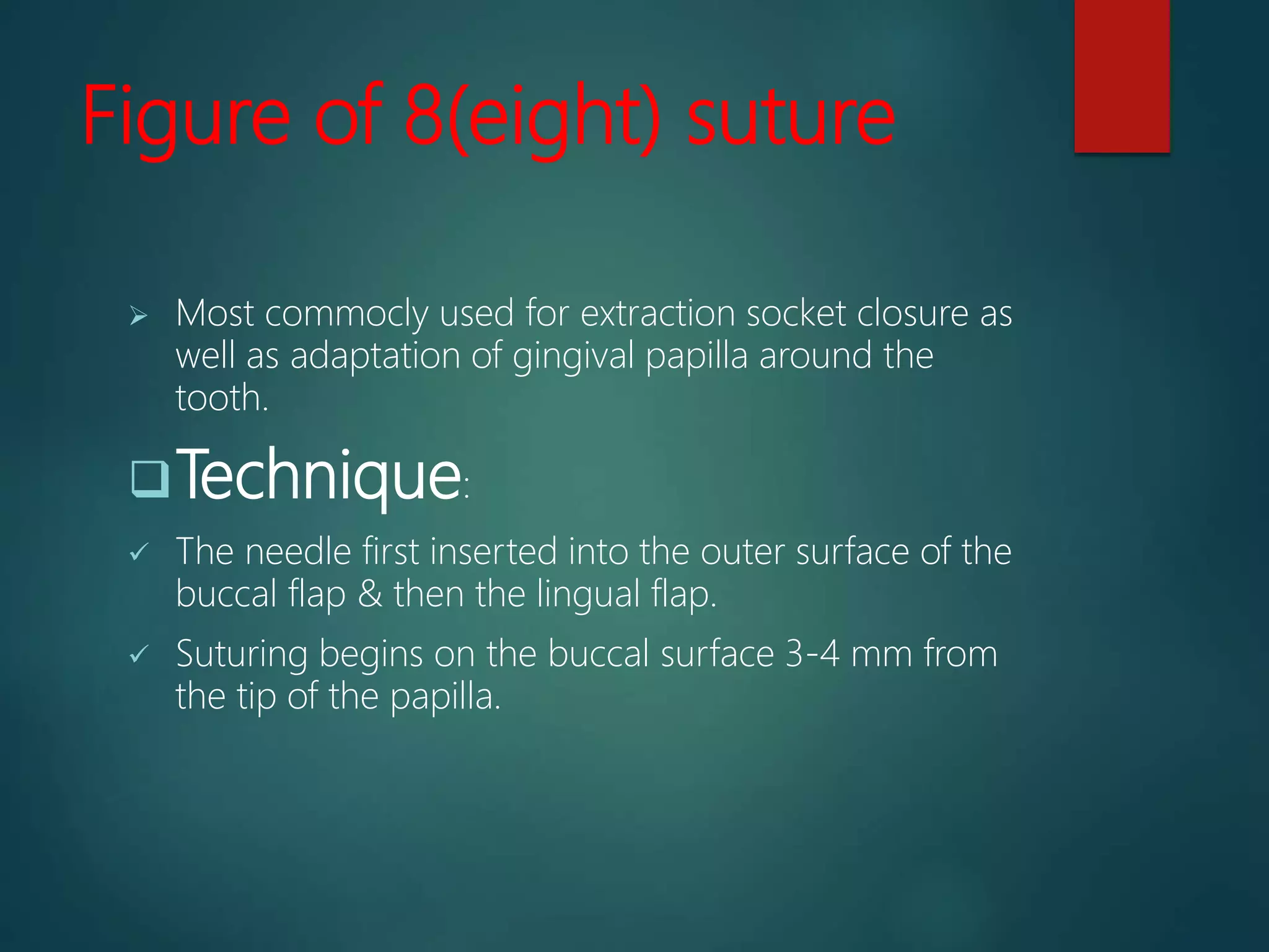 Suture Materials and Suturing Techniques | PPTX
