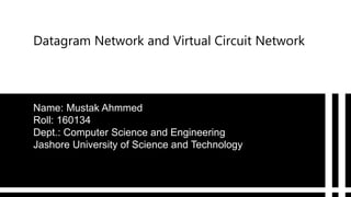 Datagram Switching and Virtual Control Switching | PPTX