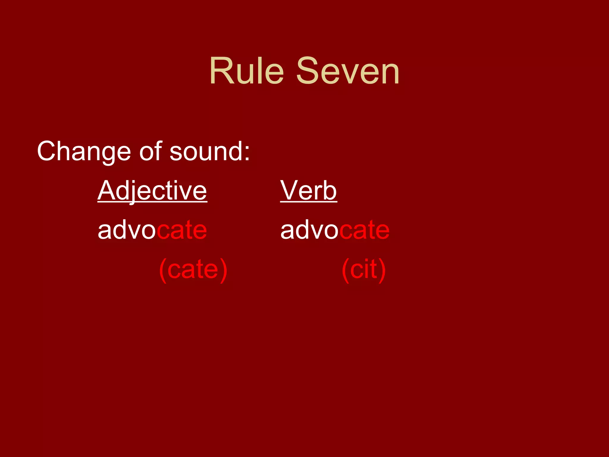 Presentation on syllable_stress1 | PPS
