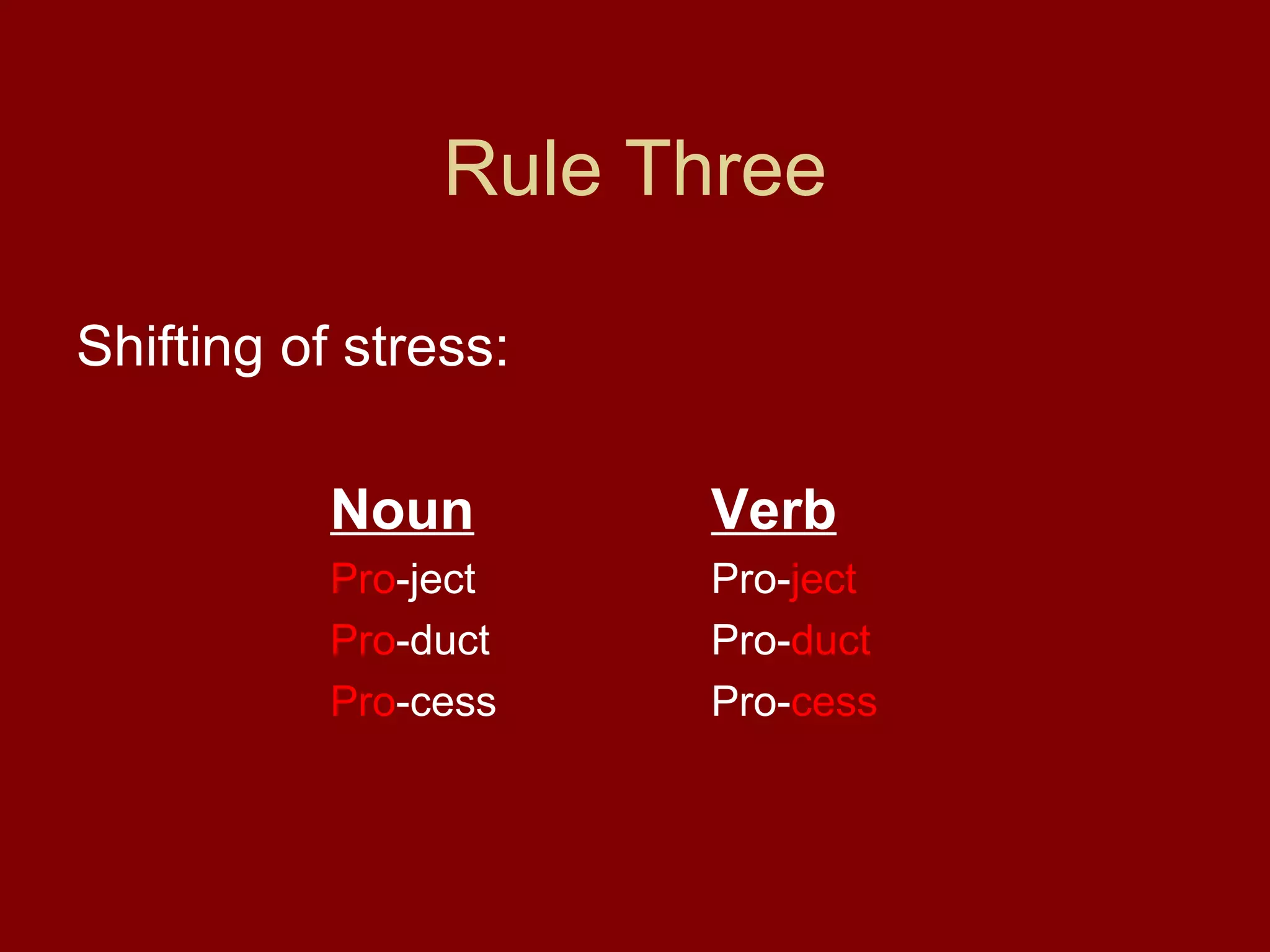 Presentation on syllable_stress1 | PPS