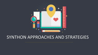 Presentation on synthon Master of pharmacy.pptx | Chemistry | Science