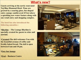 Presentation on taj blue diamond 2003 final | PPT