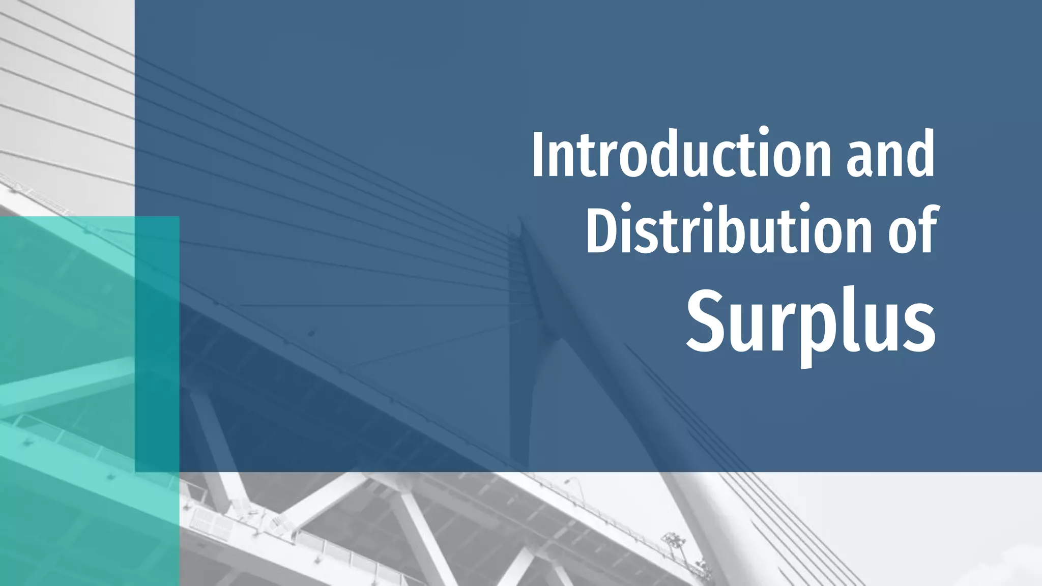 Distribution of Surplus in Insurance | PPTX