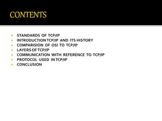 Presentation on TCP/IP | PPT