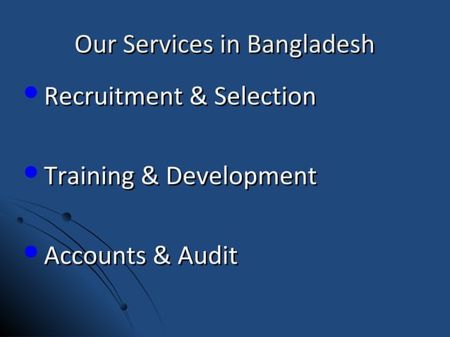 Introduction of Target Consultancy Services Pvt. Ltd. | PPT