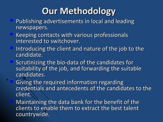 Introduction of Target Consultancy Services Pvt. Ltd. | PPT