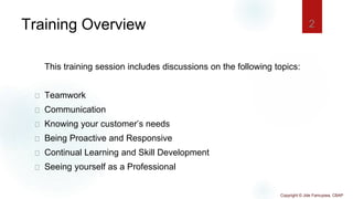 Team Development Session | PPTX