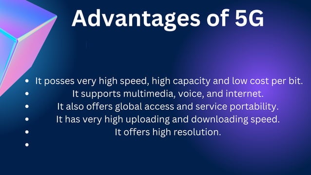 "Unlocking the Future: Exploring the Power of 5G Technology" | PPT