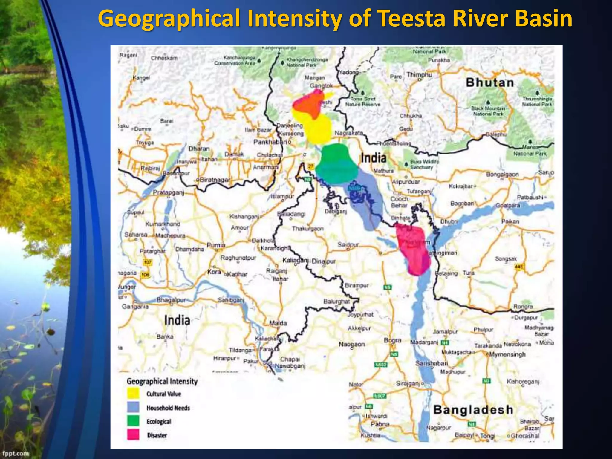 Teesta River (Past, Present and Future Prospect) | PPTX