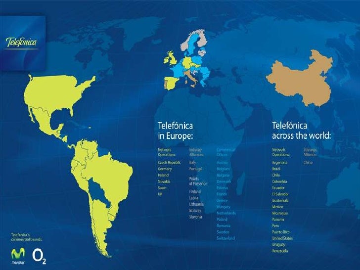 Presentation on telefonica company