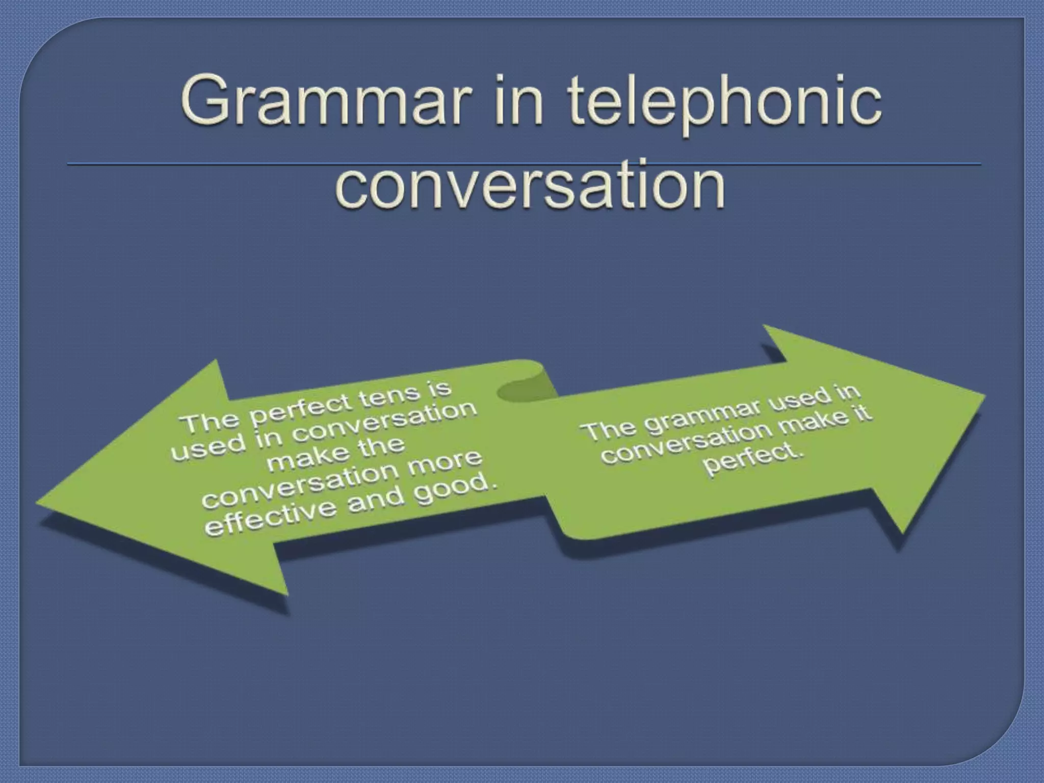 Presentation on telephonic technique | PPT