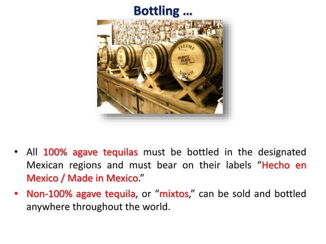 Presentation on tequila | PPT