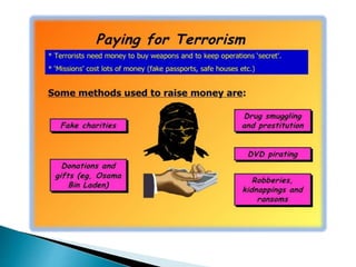 Presentation on terrorism | PPTX