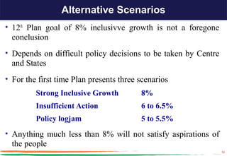 Overview of the 12th Five Year Plan (2012 - 2017) | PPT | Government ...