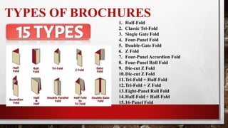 Presentation on the brochures | PPTX