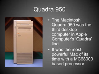 Presentation on the history of apple computers | PPTX