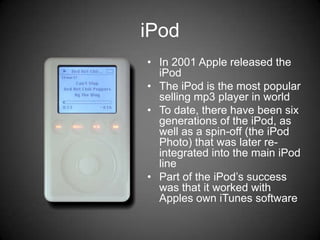 Presentation on the history of apple computers | PPTX