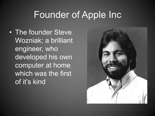 Presentation on the history of apple computers | PPTX