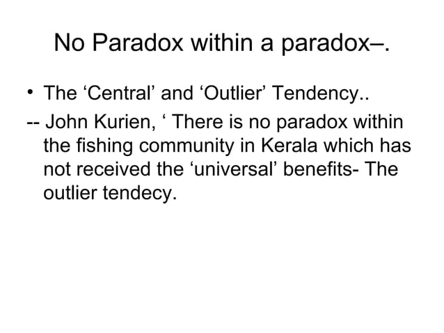 Presentation on the kerala model of development | PPT | Economy ...