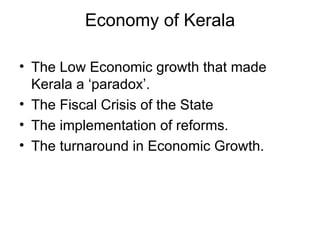 Presentation on the kerala model of development | PPT