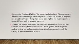 Presentation on theme:"product-based CLT approaches- text-based ...