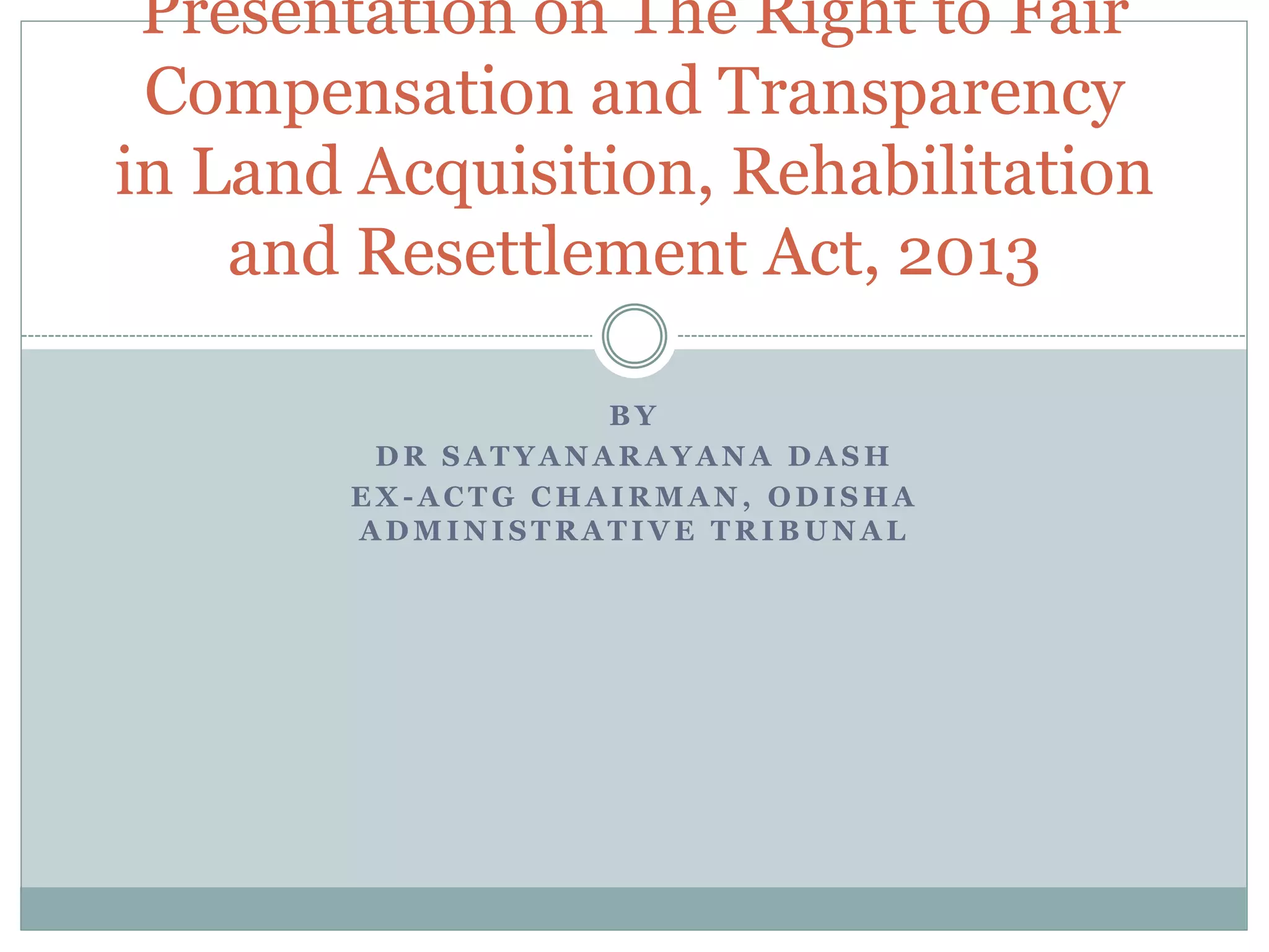 Presentation on the right to fair compensation and | PPTX