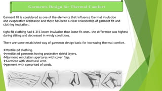 Thermal comfort in Clothing | PPTX