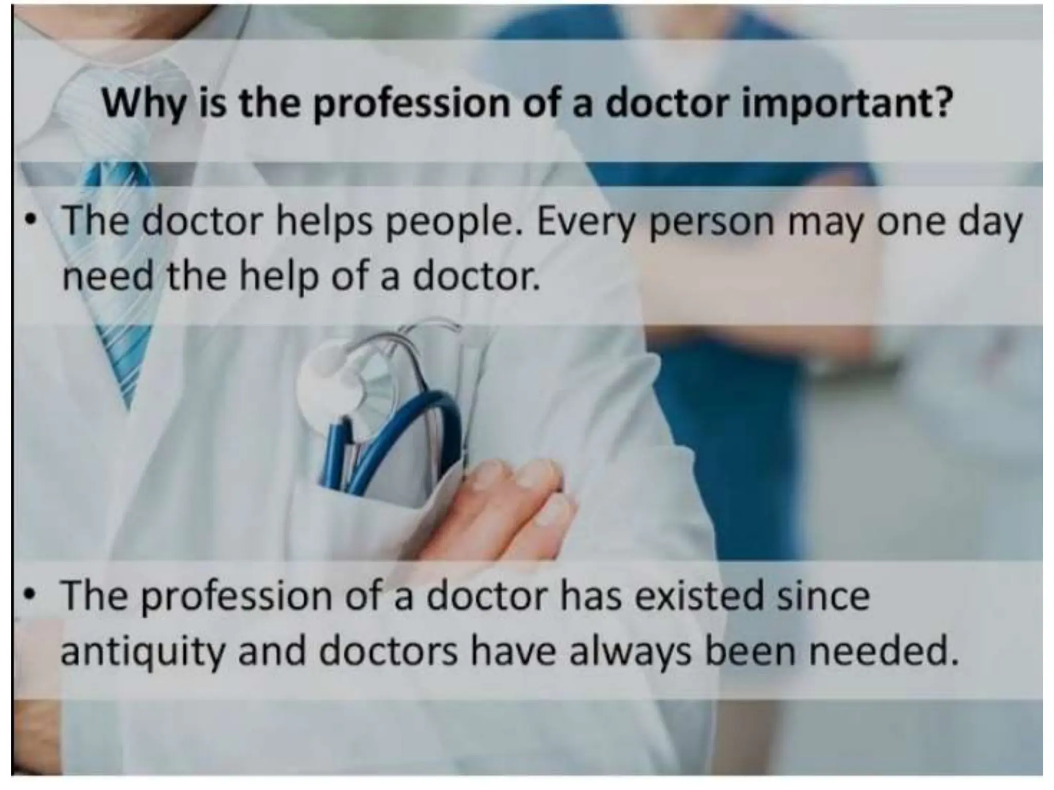 Presentation on the topic of Doctors by Palak VII.pptx