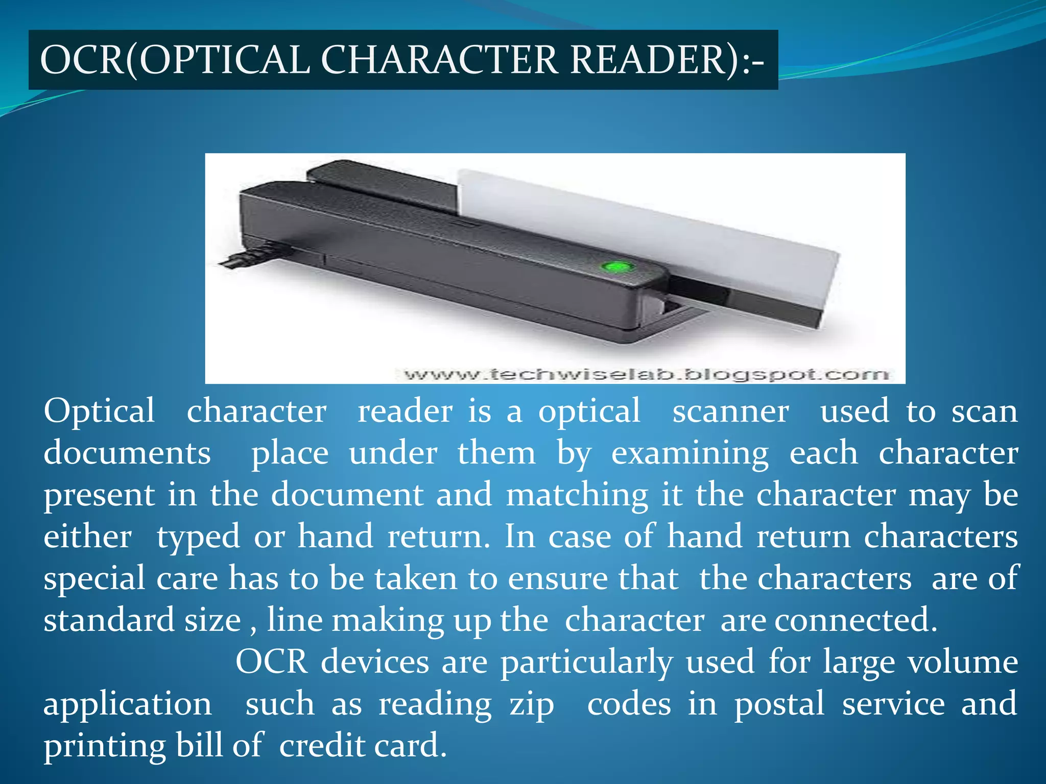 input and output device | PPTX
