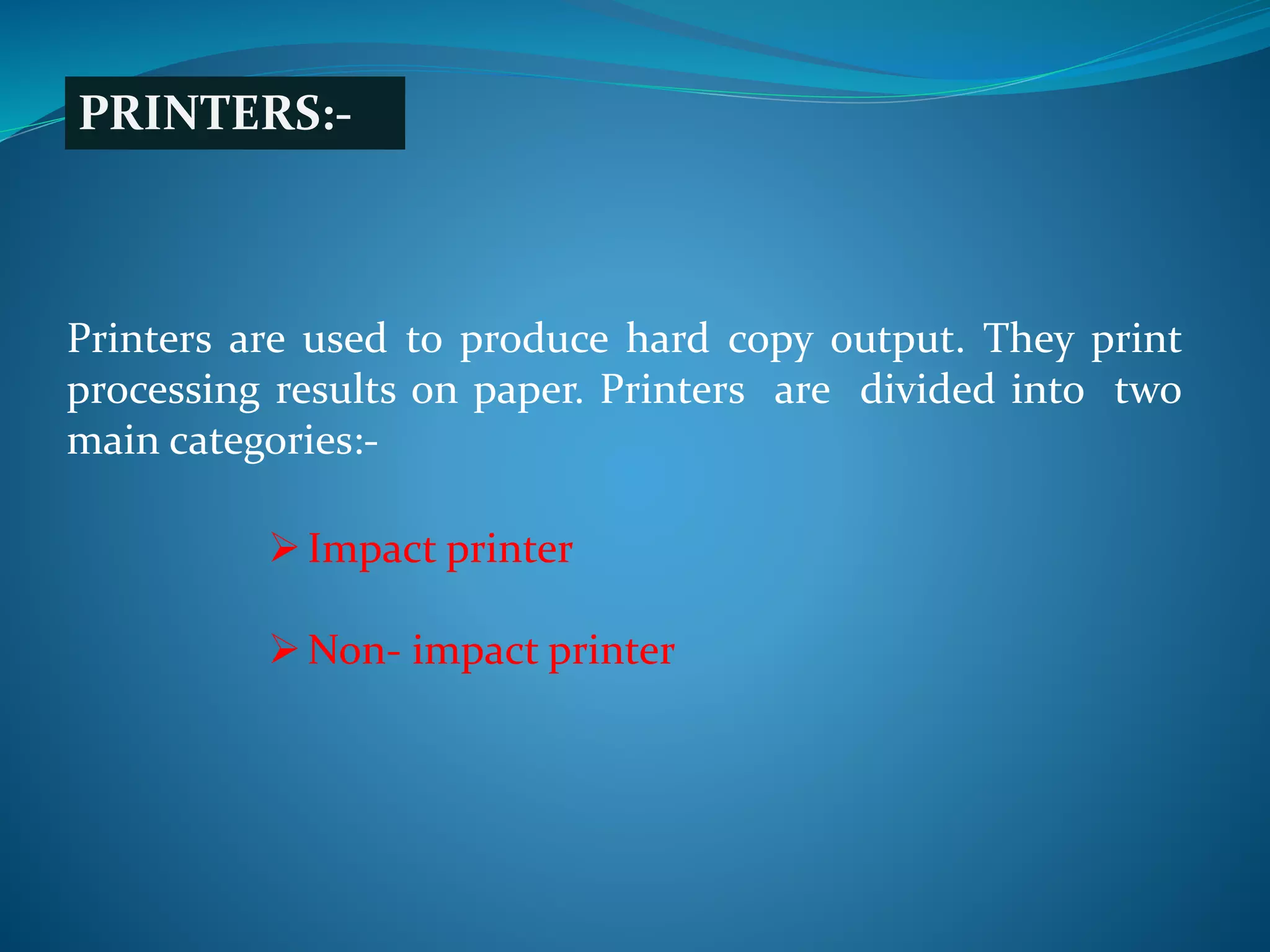 input and output device | PPTX