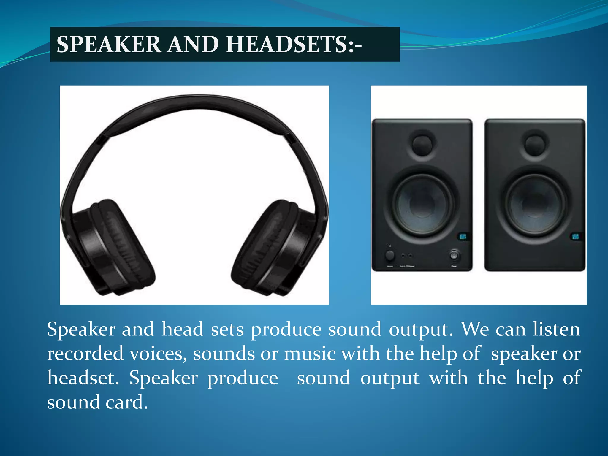 input and output device | PPTX