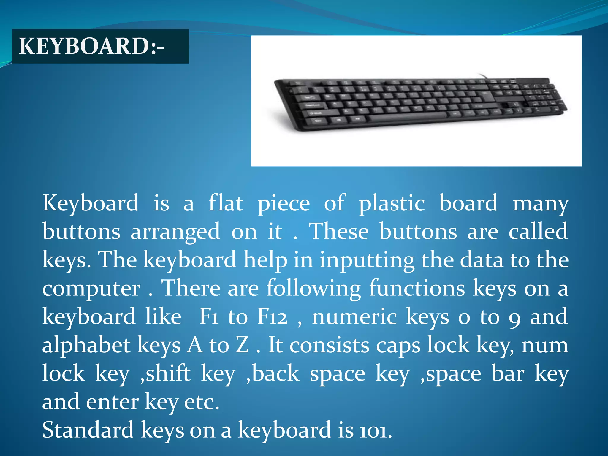 input and output device | PPTX
