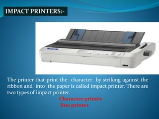 input and output device | PPTX