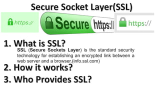 Presentation on third party authentication, virtual private networking (vpn), secure socket ...