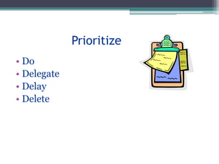 Presentation on time management | PPTX