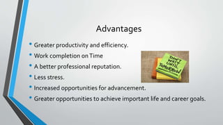 Time Management ppt | PPTX